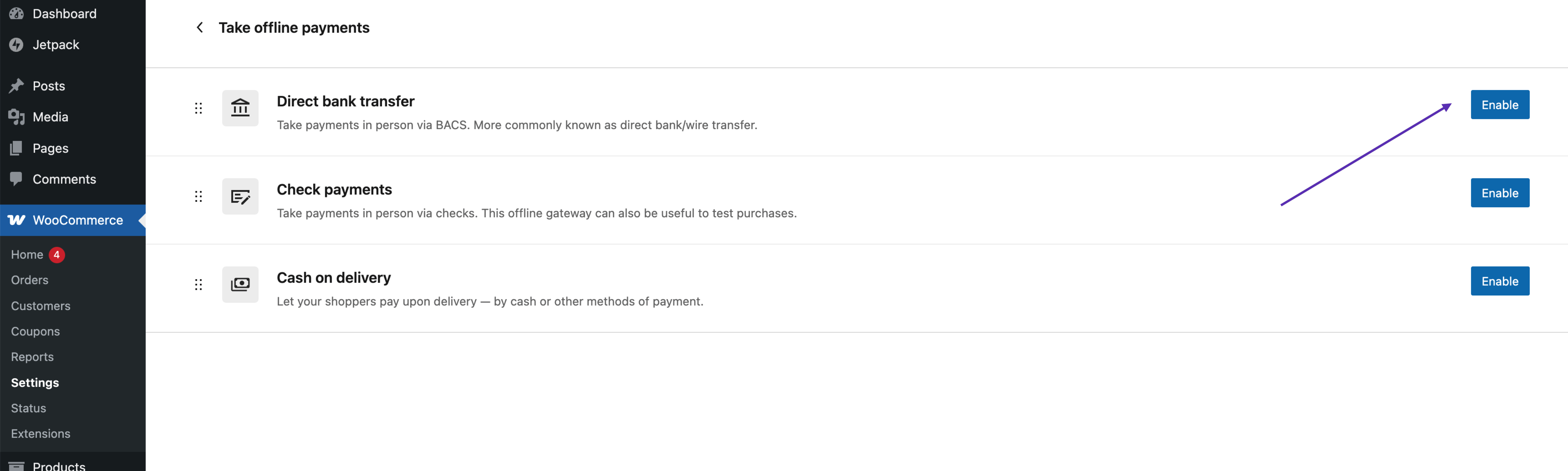 Direct Bank Transfer (BACS) Documentation - WooCommerce