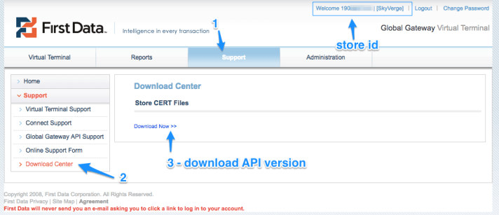 WooCommerce First Data - Global Gateway Documentation - WooCommerce