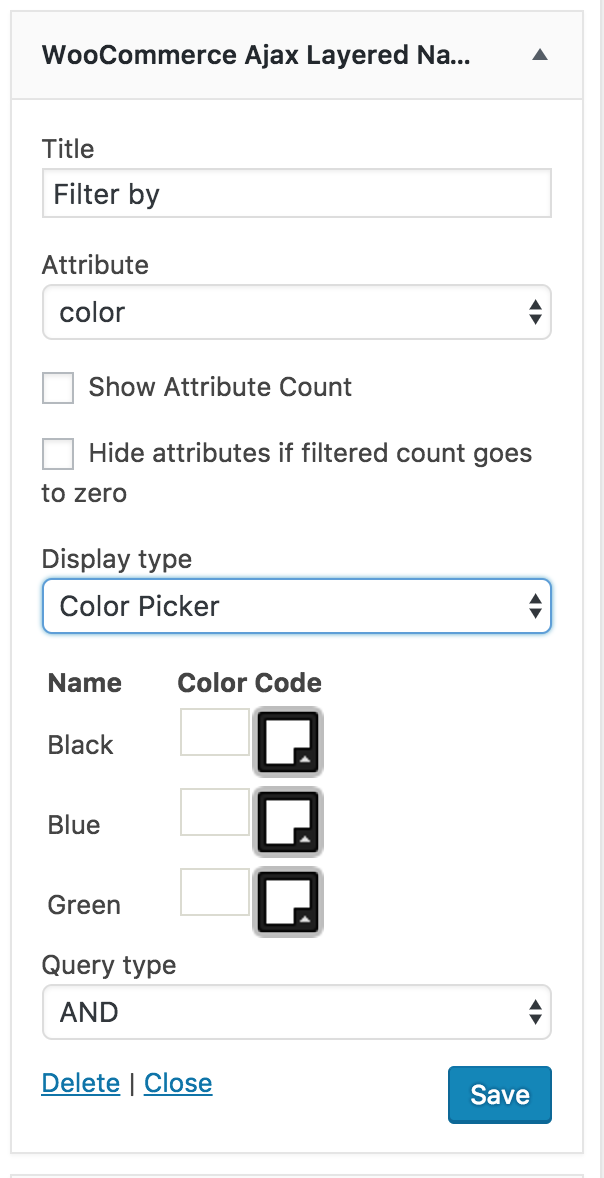 Ajax Enabled Enhanced Layered Navigation Documentation Woocommerce
