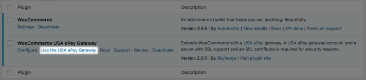 USA ePay for WooCommerce Documentation - WooCommerce