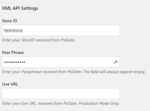 PsiGate Payment Gateway Documentation - WooCommerce