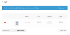WooCommerce Cart Notices Documentation - WooCommerce