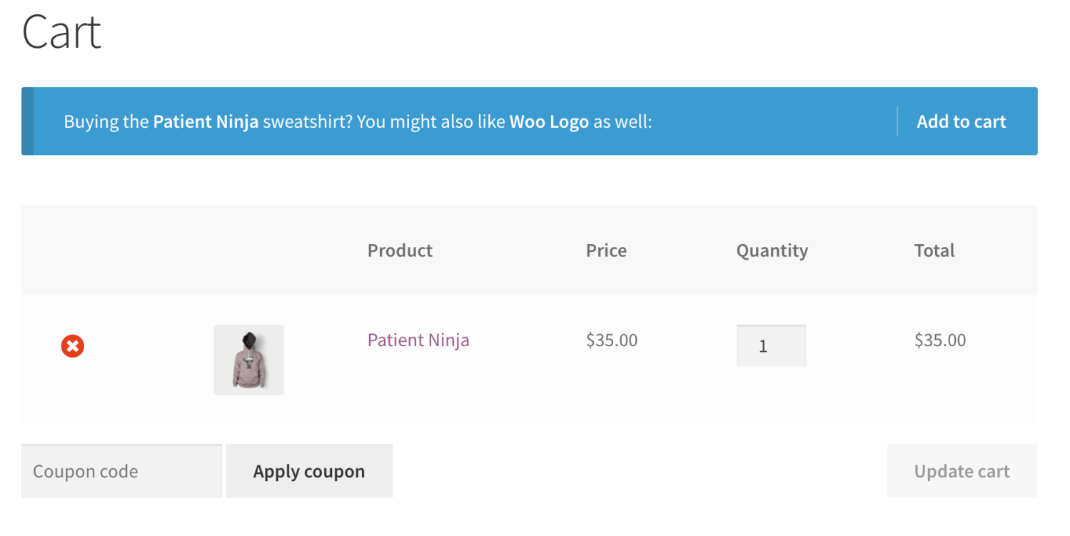WooCommerce Cart Notices Documentation - WooCommerce