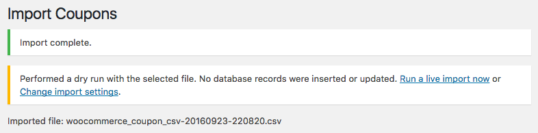 WooCommerce Customer / Coupon / Order CSV Import Suite Documentation - WooCommerce