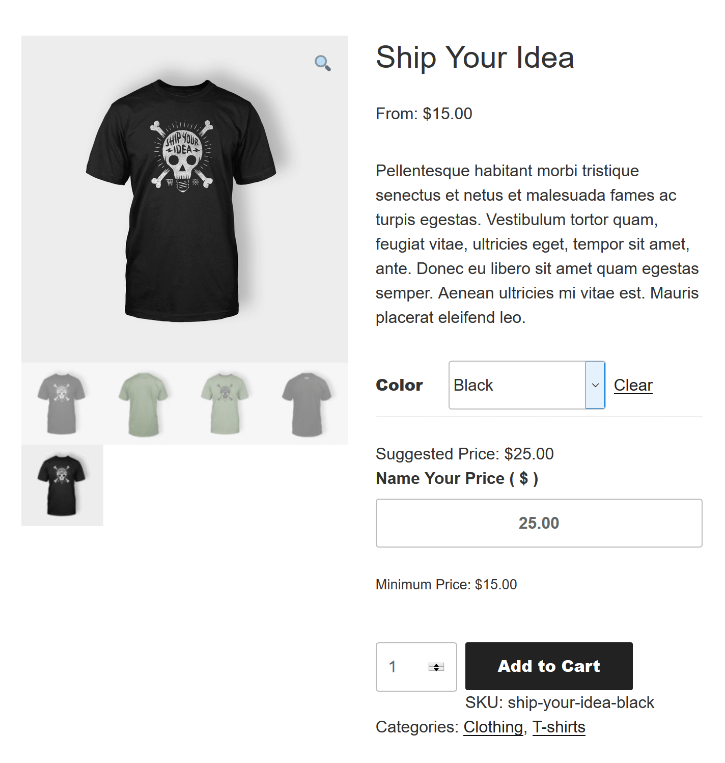 Name Your Price Documentation - WooCommerce