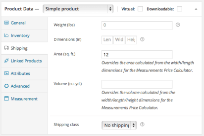WooCommerce Measurement Price Calculator Documentation - WooCommerce