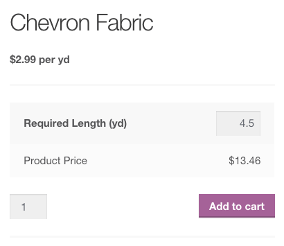Measurement Price Calculator - WooCommerce Marketplace