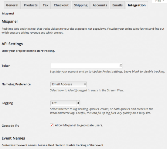 Mixpanel Integration for WooCommerce