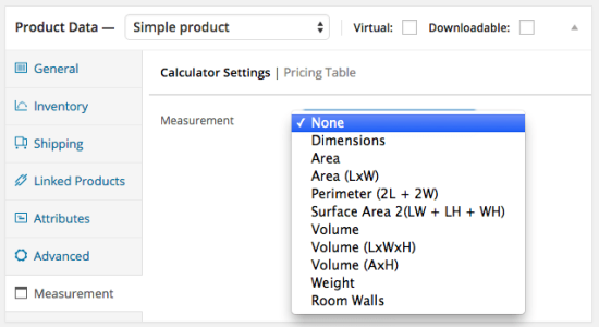 WooCommerce Measurement Price Calculator Documentation - WooCommerce