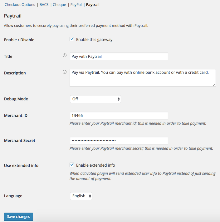 WooCommerce Paytrail Documentation - WooCommerce