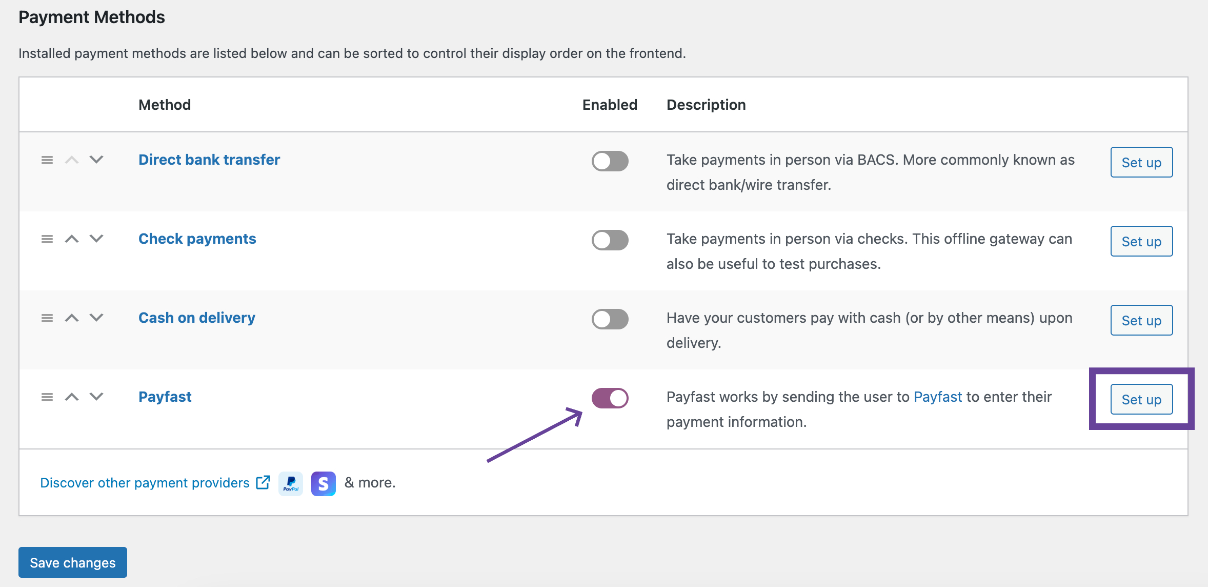 Payfast Payment Gateway Documentation Woocommerce