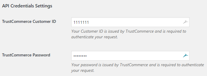 TrustCommerce Payment Gateway Documentation - WooCommerce