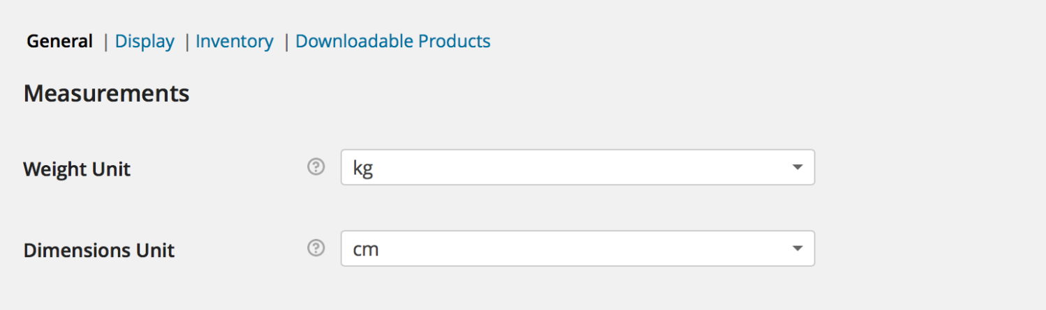 Adding Shipping Dimensions to Products Documentation - WooCommerce