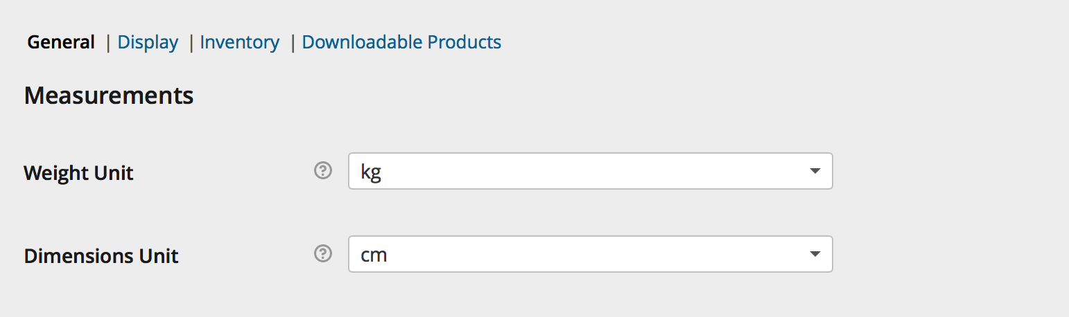 Adding Shipping Dimensions to Products Documentation - WooCommerce