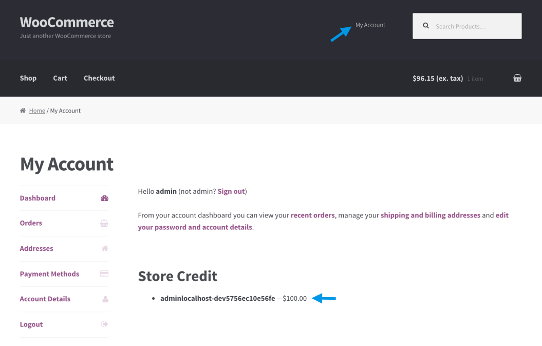WooCommerce Store Credit Documentation - WooCommerce
