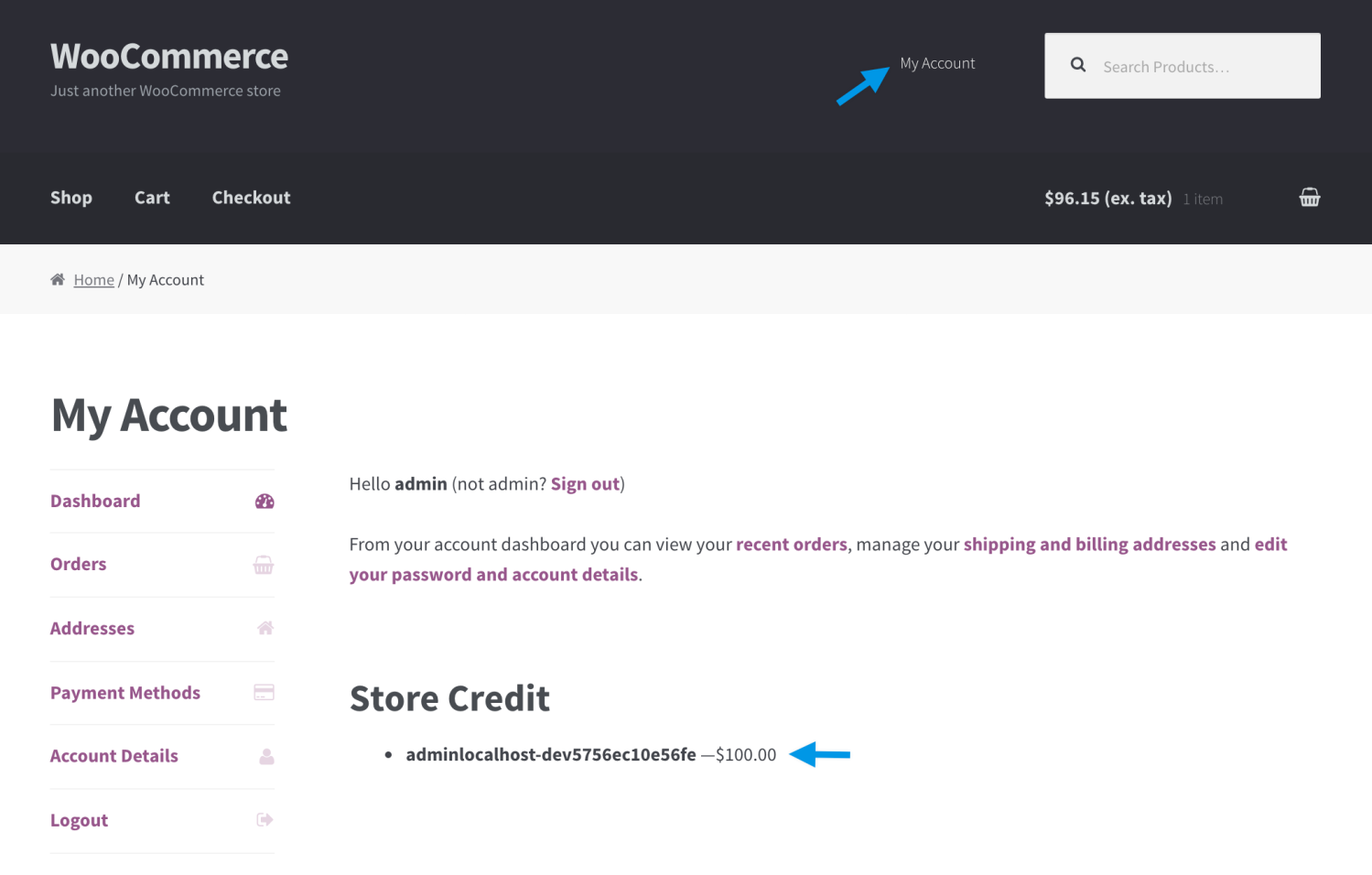 WooCommerce Store Credit Documentation - WooCommerce