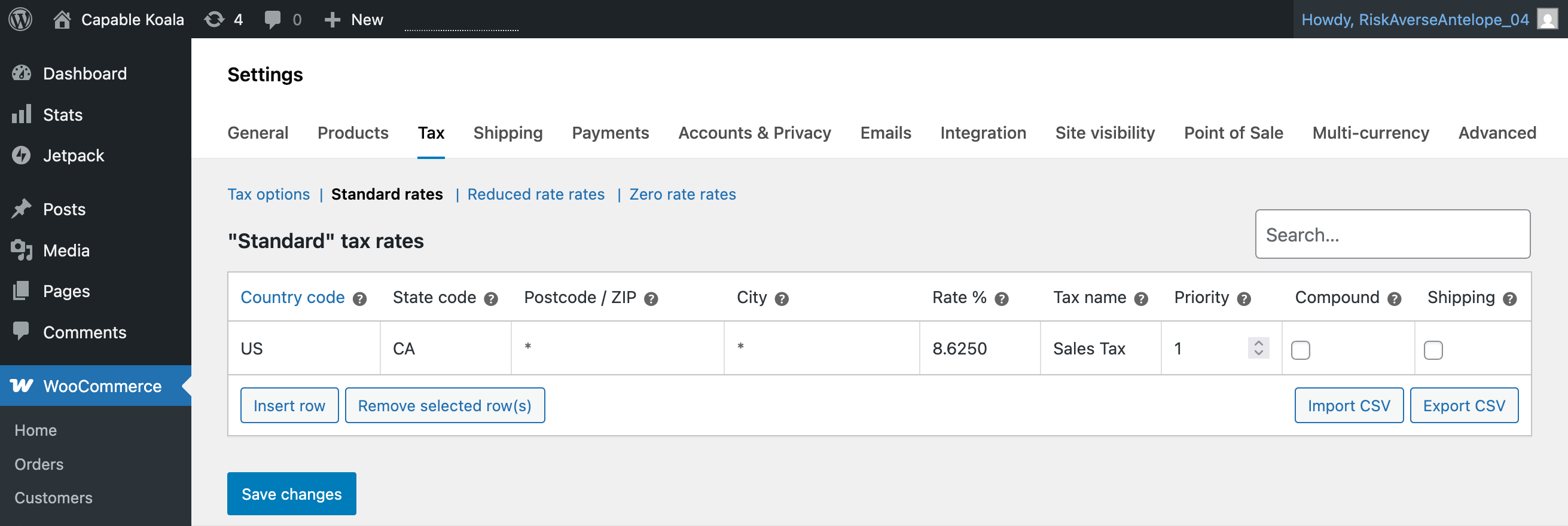 Setting up taxes in WooCommerce Documentation - WooCommerce