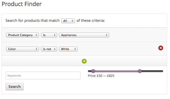 Product Finder - Advanced product search Documentation - WooCommerce