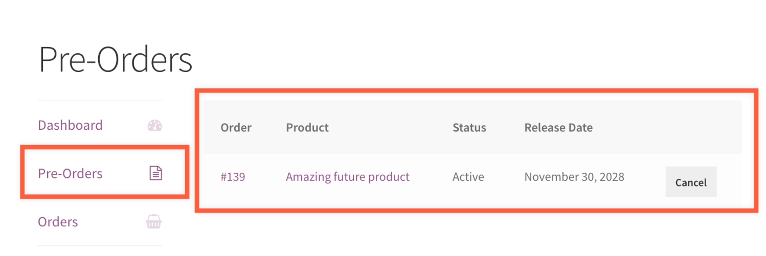 WooCommerce Pre-Orders Documentation - WooCommerce