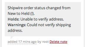 Shipwire Integration for WooCommerce