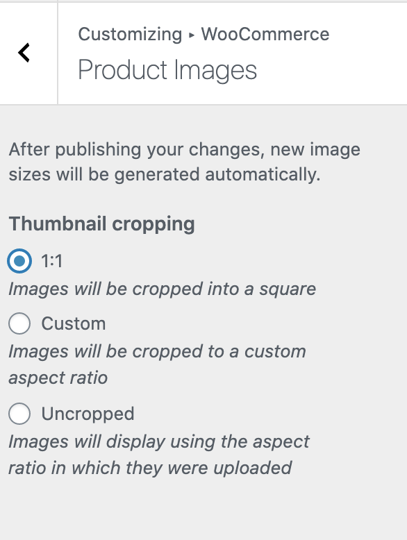 Fixing blurry product images: documentation - WooCommerce