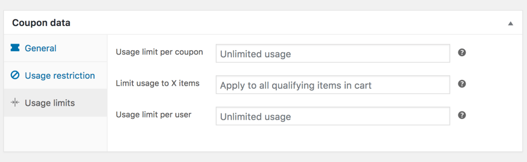 Managing Coupons in WooCommerce Documentation - WooCommerce