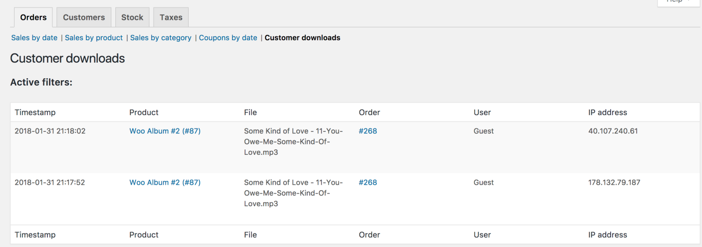 Woocommerce Reports Documentation Woocommerce