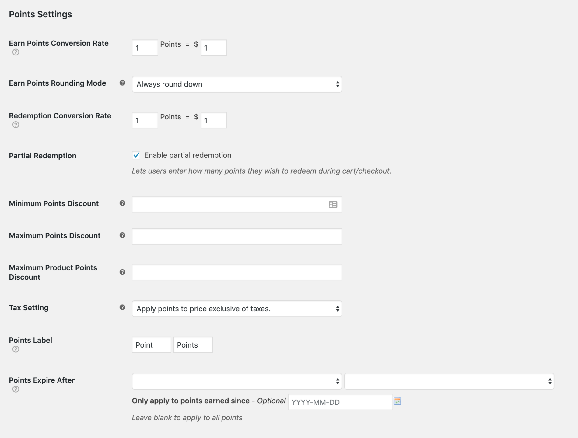 WooCommerce Points and Rewards Documentation - WooCommerce