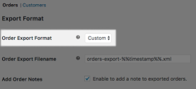 WooCommerce Customer / Order XML Export Suite Documentation - WooCommerce