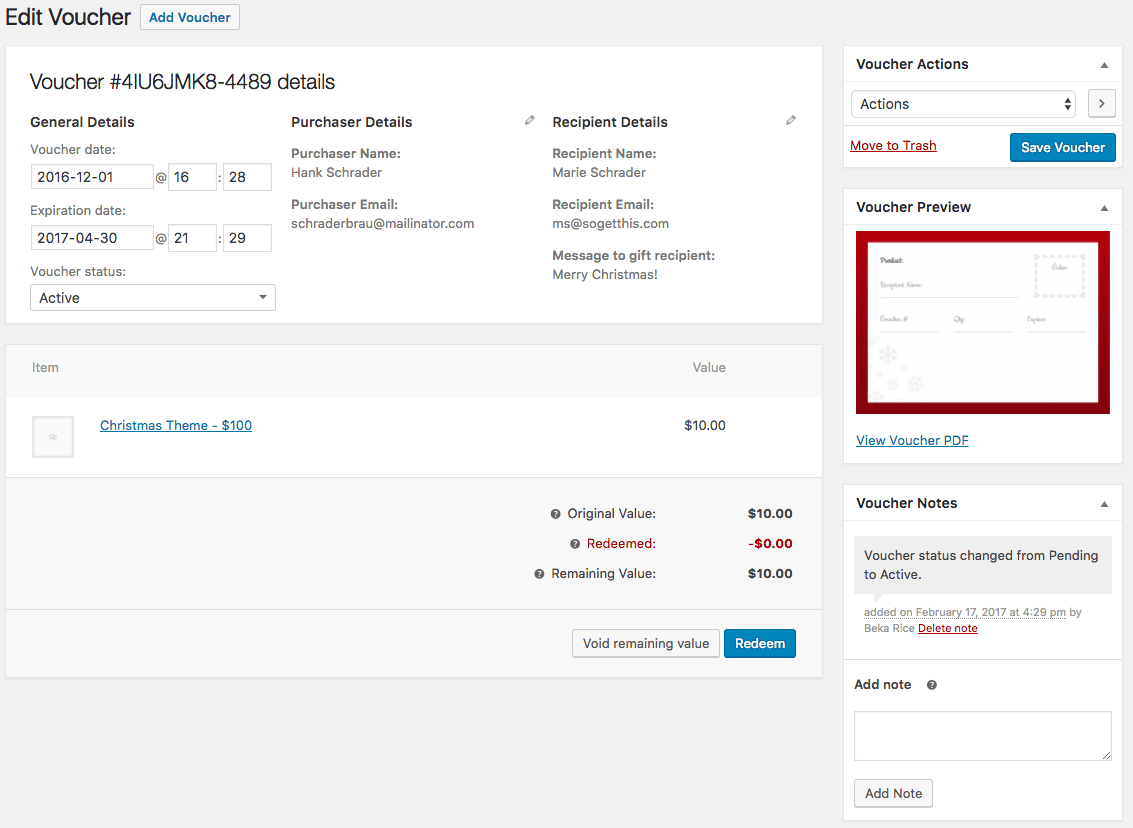 PDF Product Vouchers - WooCommerce Marketplace