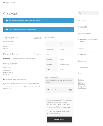 Amazon Pay Documentation - WooCommerce