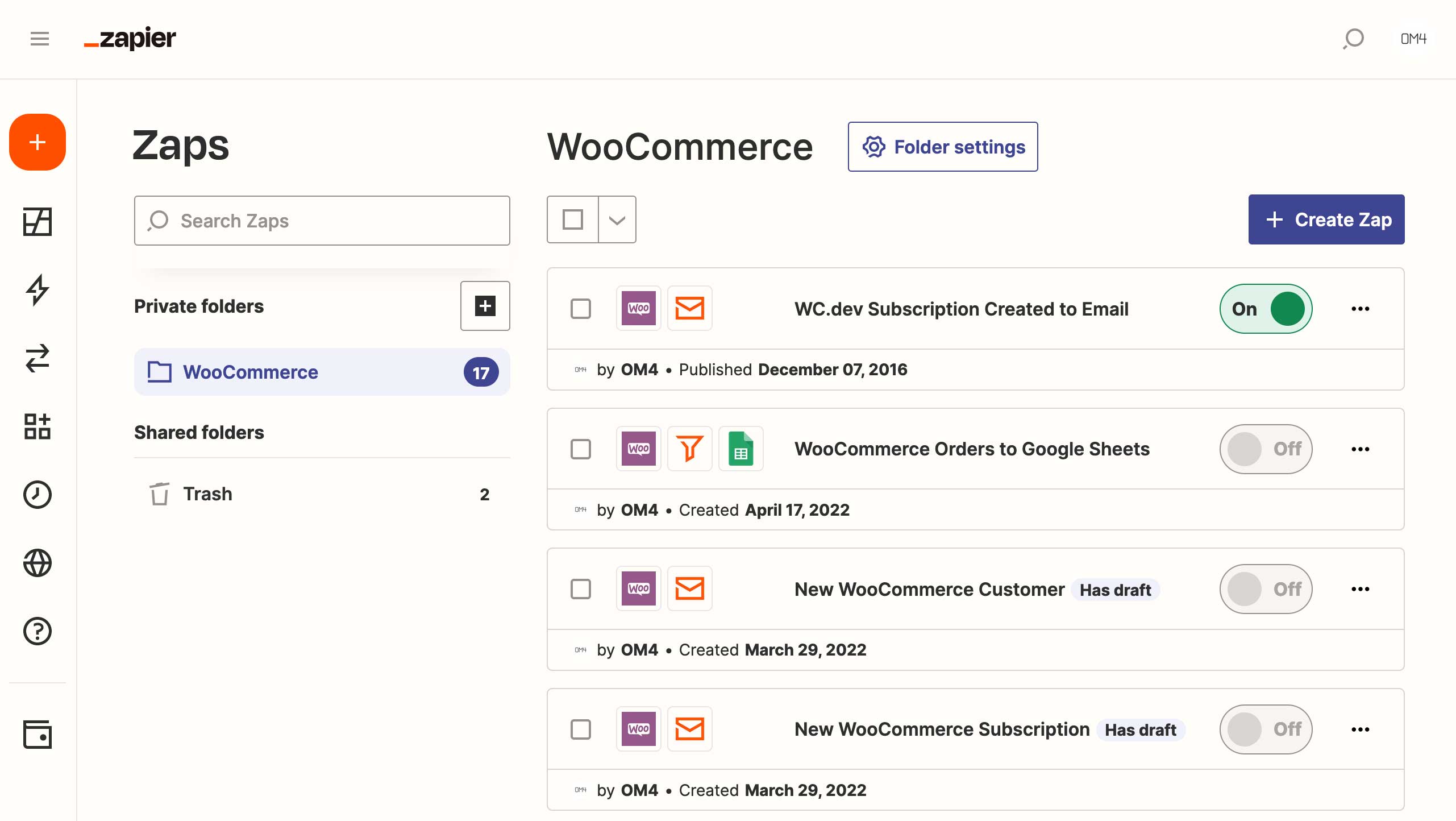 Woocommerce Zapier Integration Connect To 5 000 Cloud Apps