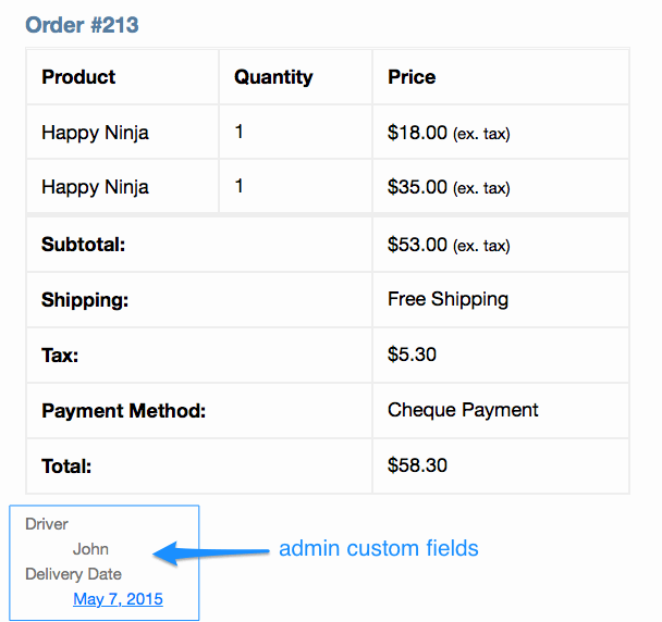 Woocommerce Admin Custom Order Fields Documentation Woocommerce 4137
