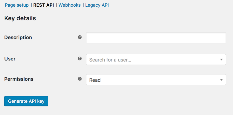 WooCommerce REST API Documentation - WooCommerce