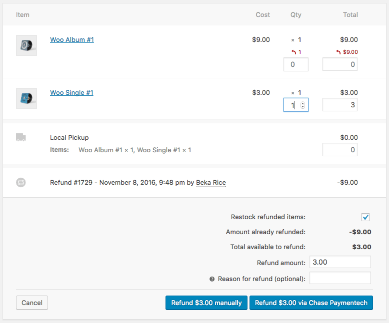 Chase Paymentech Integration for WooCommerce