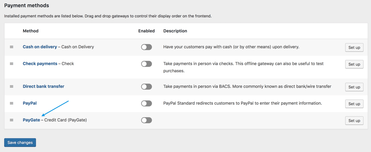 PayGate Documentation - WooCommerce