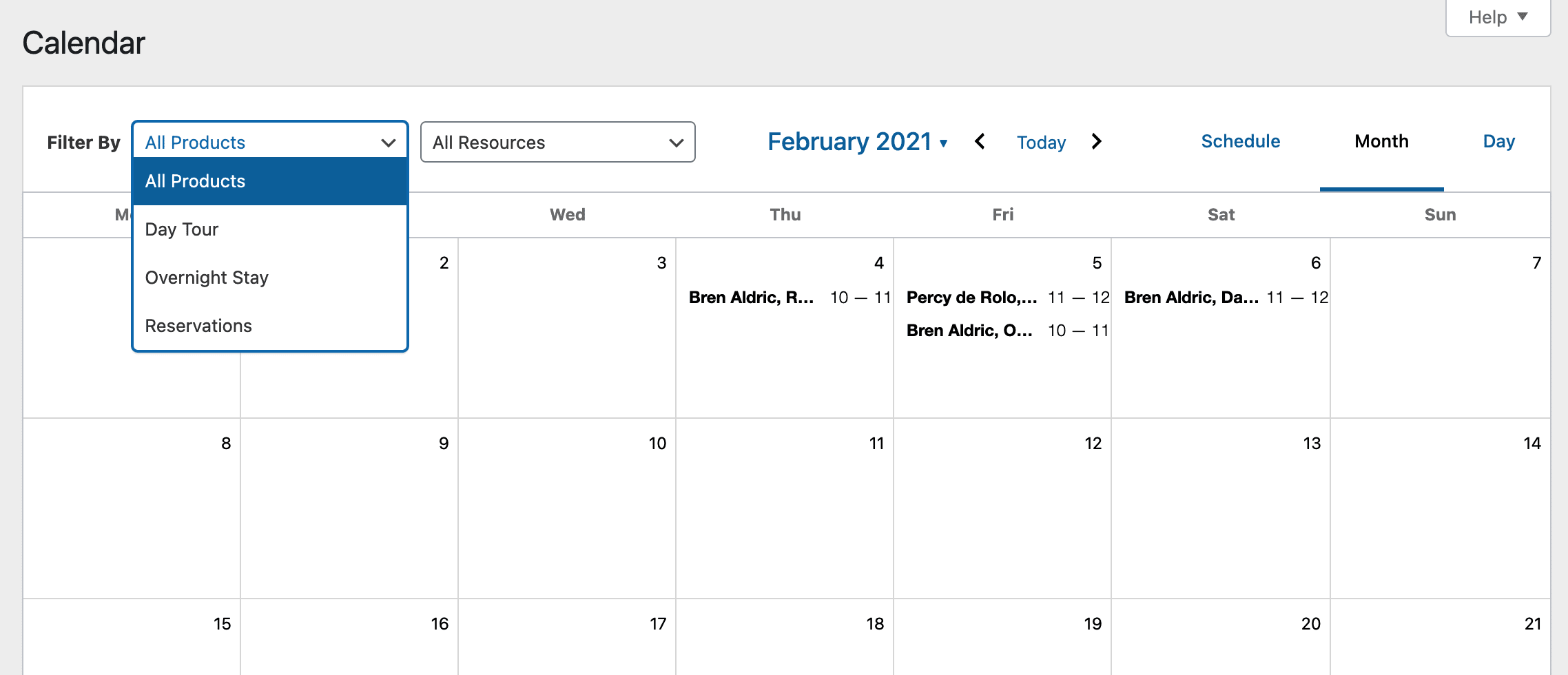Woocommerce Bookings And Reservations Wordpress Plugin