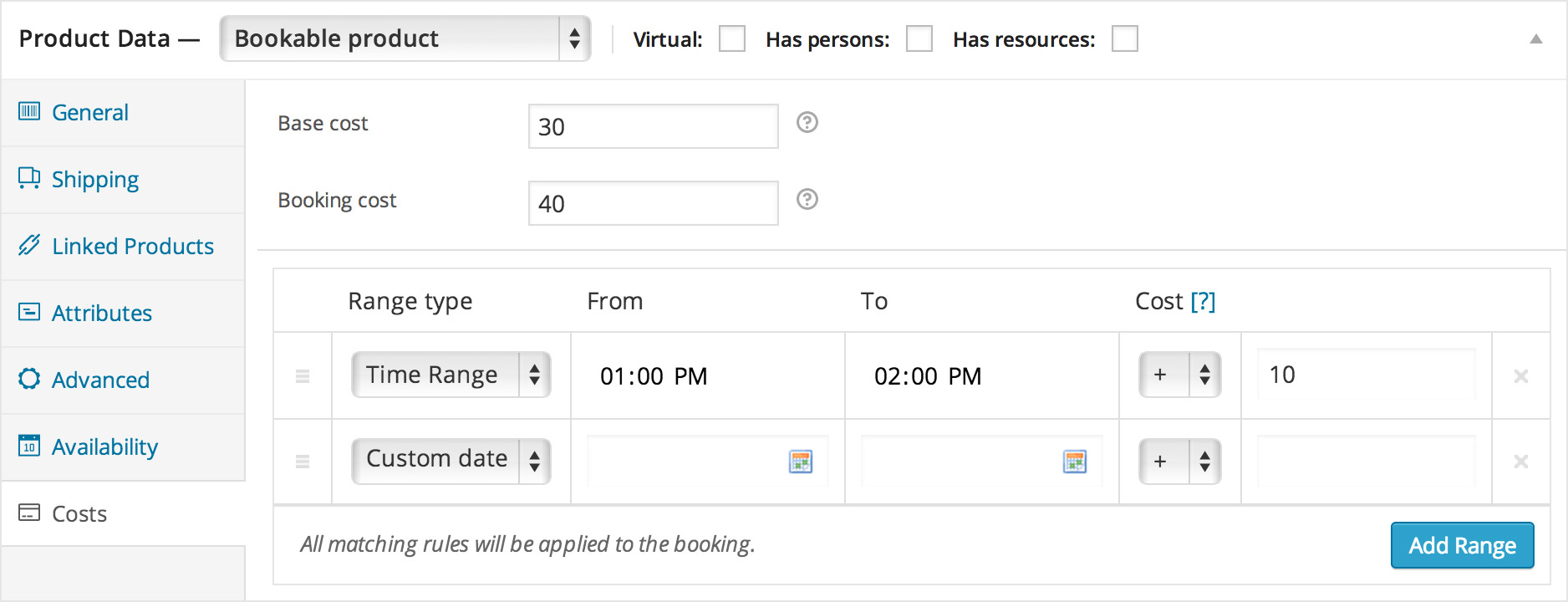 WooCommerce Bookings & Reservations WordPress Plugin