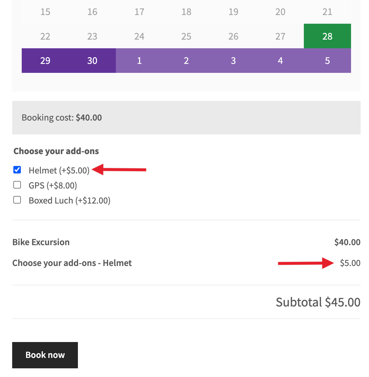 Product Add-Ons Integration Documentation - WooCommerce