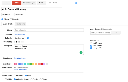 WooCommerce Bookings: Google Calendar Integration Documentation ...