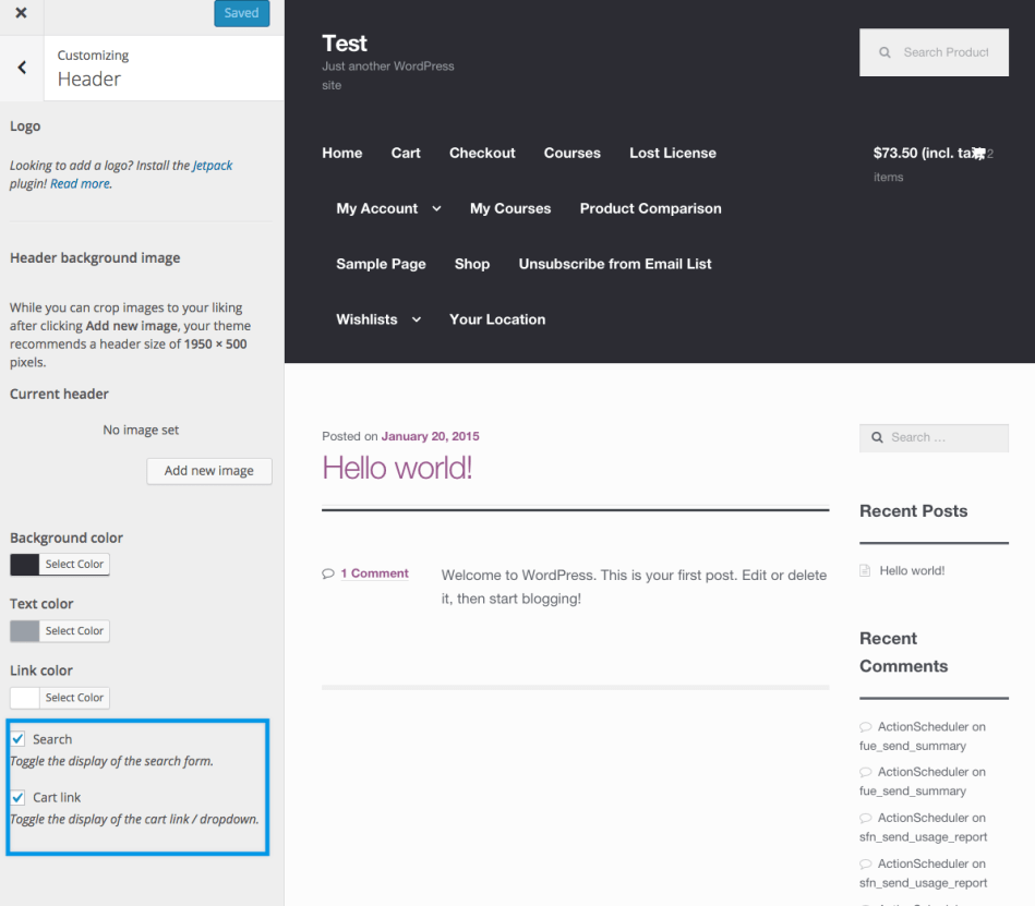 Storefront WooCommerce Customizer Documentation - WooCommerce