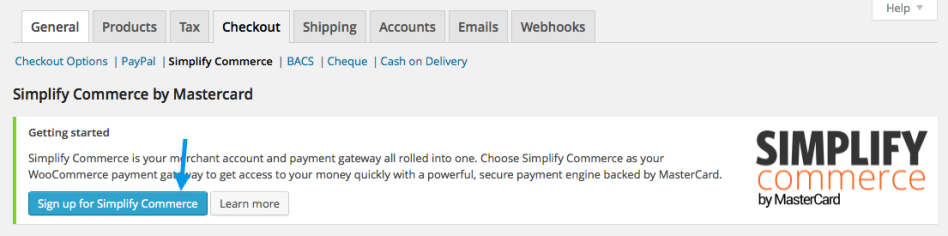 Simplify Commerce by Mastercard Documentation - WooCommerce