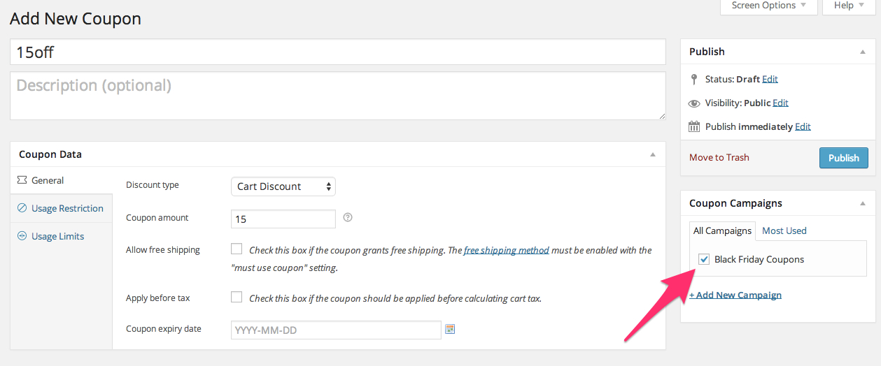 WooCommerce Coupon Campaigns - WooCommerce Marketplace