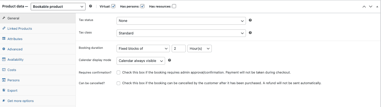 Bookings Use Case: Tourist Activity with Fixed Durations and Varying ...