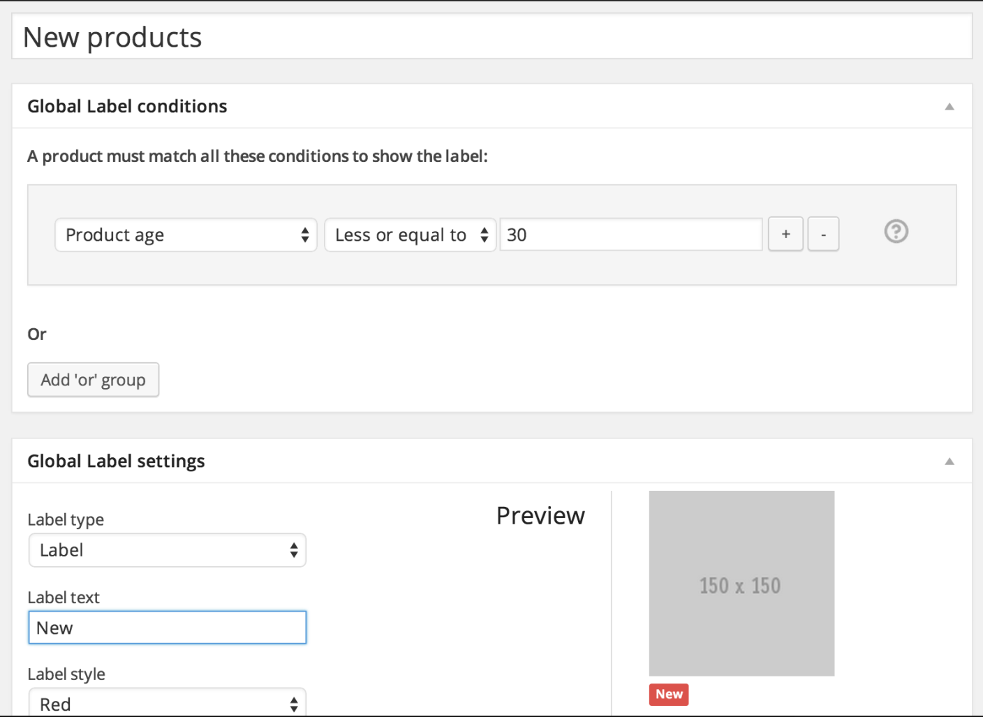 WooCommerce Advanced Product Labels Documentation - WooCommerce