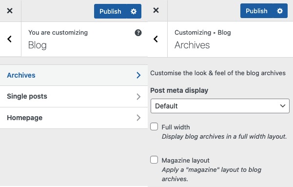 Storefront Blog Customizer - WooCommerce Marketplace
