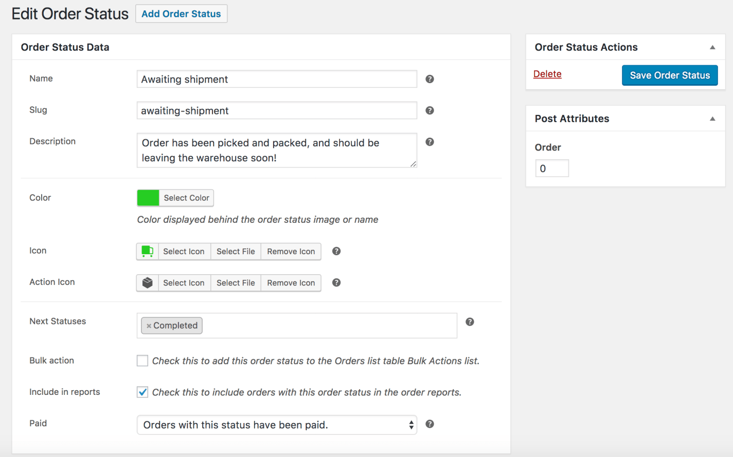 Order Status Manager for WooCommerce - WooCommerce Marketplace