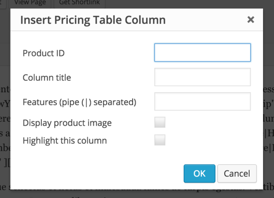 Storefront Pricing Tables Documentation - WooCommerce