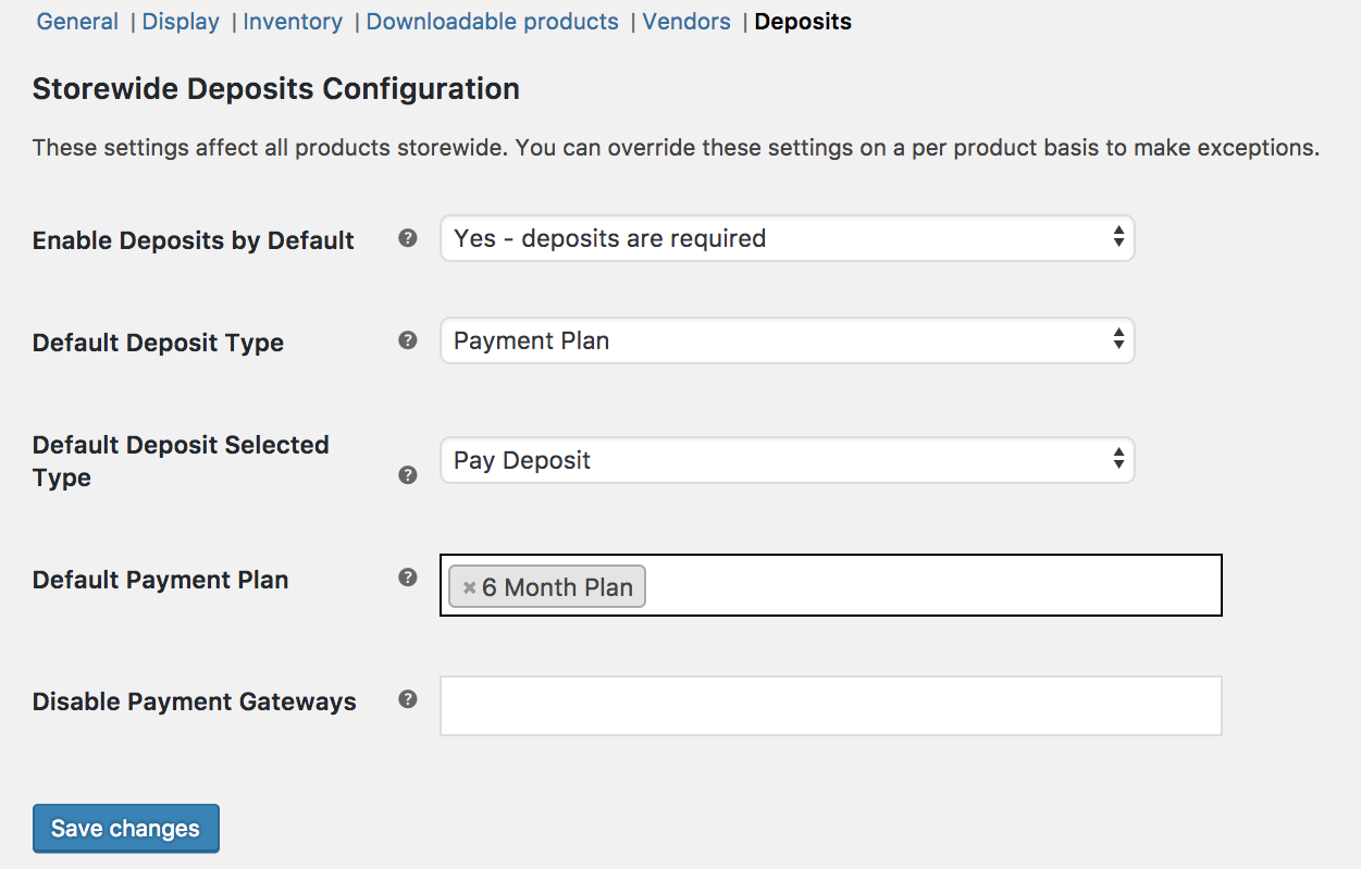 WooCommerce Deposits Documentation - WooCommerce