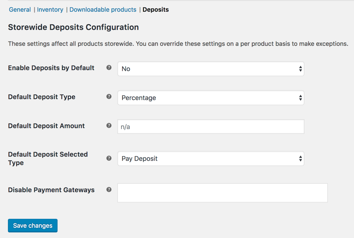 WooCommerce Deposits Documentation - WooCommerce